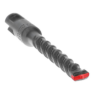Diablo SDS-Plus 2-Cutter Carbide-Tipped Hammer Drill Bit with Peak Point Tip - 1/4" Diameter, 6" Length, 4" Working Length, 25-Pack - DMAPL2140-P25