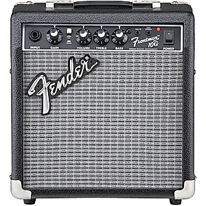 Fender Squier Affinity Jazzmaster - Metallic Black Bundle with Frontman 10G Amplifier, Instrument Cable, Gig Bag, Tuner, Strap, Picks, and Austin Bazaar Instructional DVD