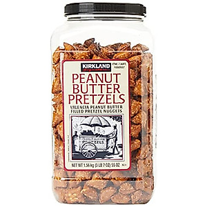 Kirkland Signature Peanut Butter Pretzels, 55 oz