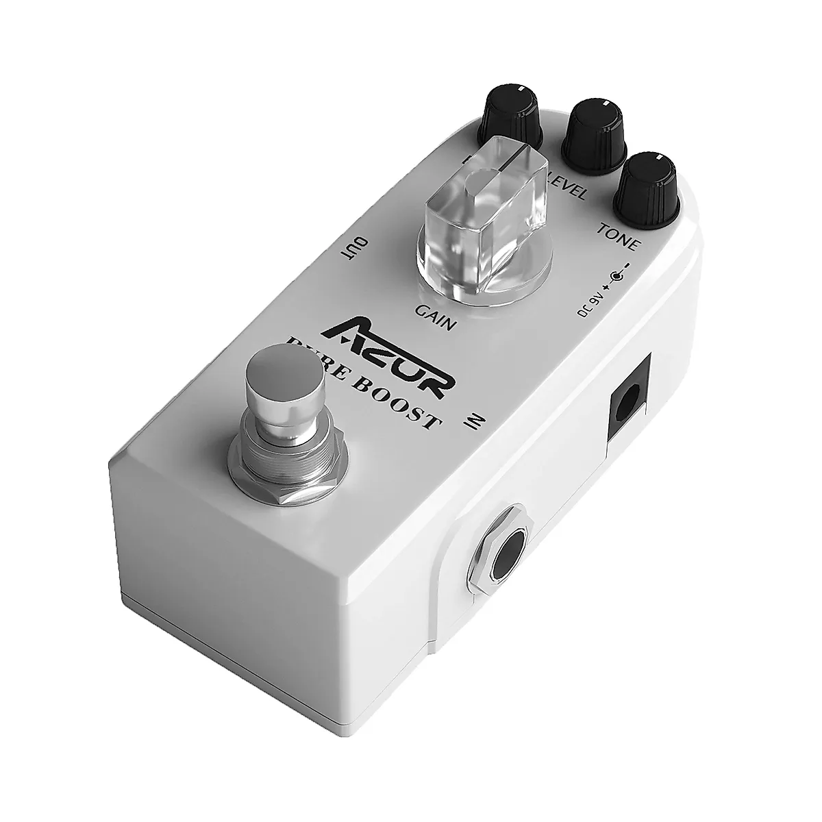 AZOR Pedal Power Adapter with Pure Boost Guitar Effect Pedal Micro Clean Boost with True Bypass