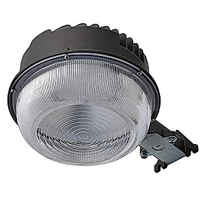 LEDwholesalers 70W LED Dusk-to-Dawn Area and Wall Security Light with Photo Control, ETL-Listed, Daylight 5000K, 3913WH