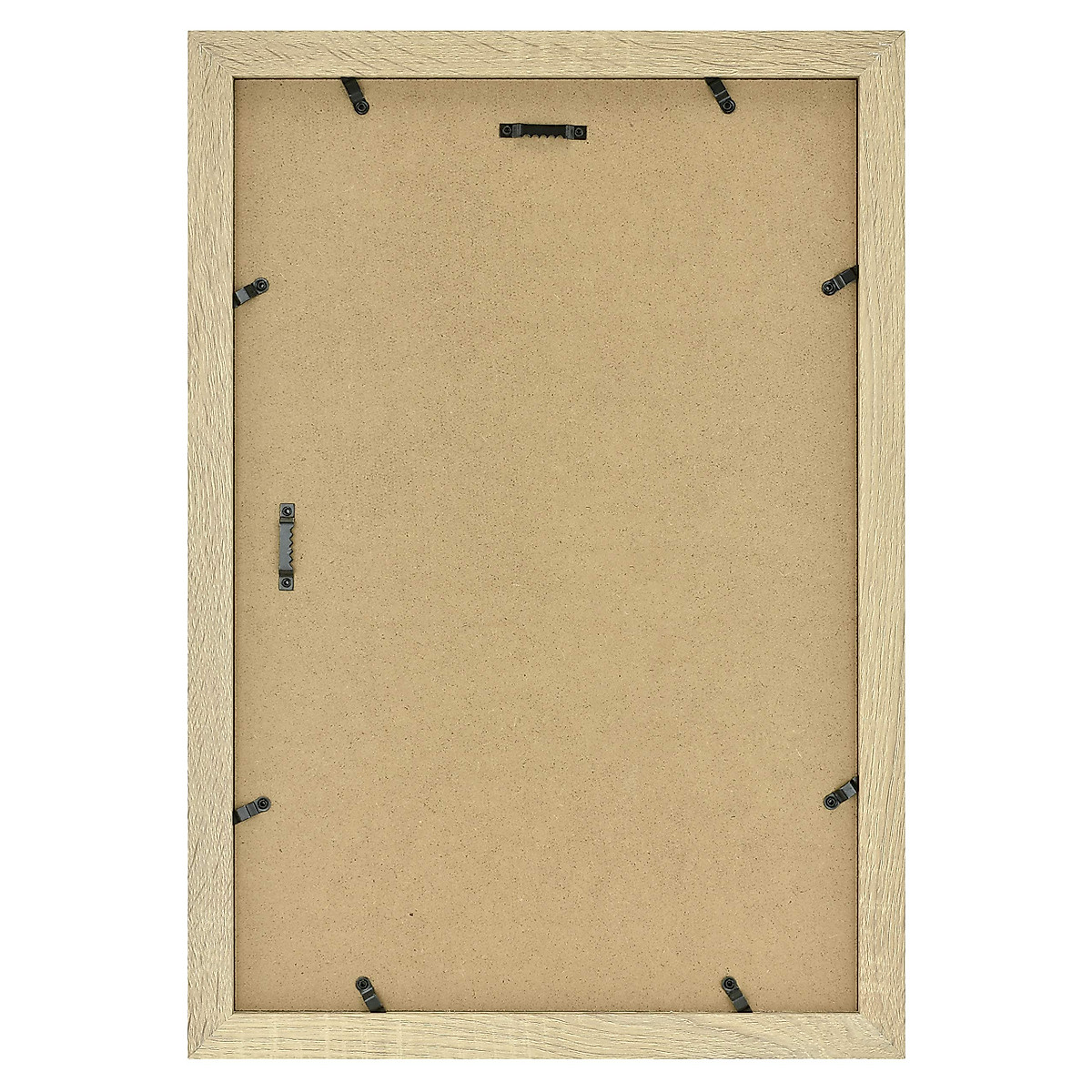 MCS Studio Gallery 12x18 Picture Frame Natural Woodgrain, Rectangle Photo Frame for Photos, Posters & Art Prints (1-Pack)