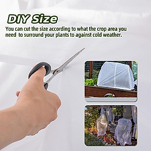 Plant Covers Freeze Protection 10x30ft Frost Cloth Blanket Floating Row Cover for Winter Protection 0.9 oz/yd²