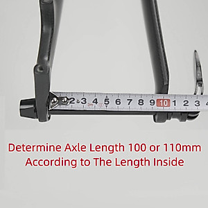 ROCKBROS Suction Cup Bike Rack Adapter 9/12/15/20mm Diameter 100/110mm Axle Length for Car Roof Top Sucker Bike Rack