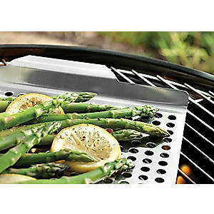 Outset QS71 Stainless Steel Large Grill Grid, Handles