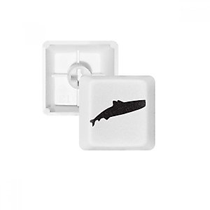 DIYthinker Streamline Shark Fierce Fish Outline Keycap Mechanical Keyboard PBT Gaming Upgrade Kit
