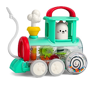 nicknack Baby Pull Toy 6 to 12 Months Toddler Pull Along Toy Train for Boys Birthday Gift Toys