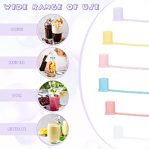12 Pieces Straw Covers Cap Silicone Straw Tips Cover Reusable Drinking Straw Tips Lids Dust Proof Straw Plugs for 7-8 mm Straws, 6 Colors