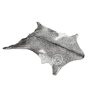 Genuine Goatskin Rug Goat Skin Goat Hide Goat Skin Rug Exotic 2 x 3 ft.