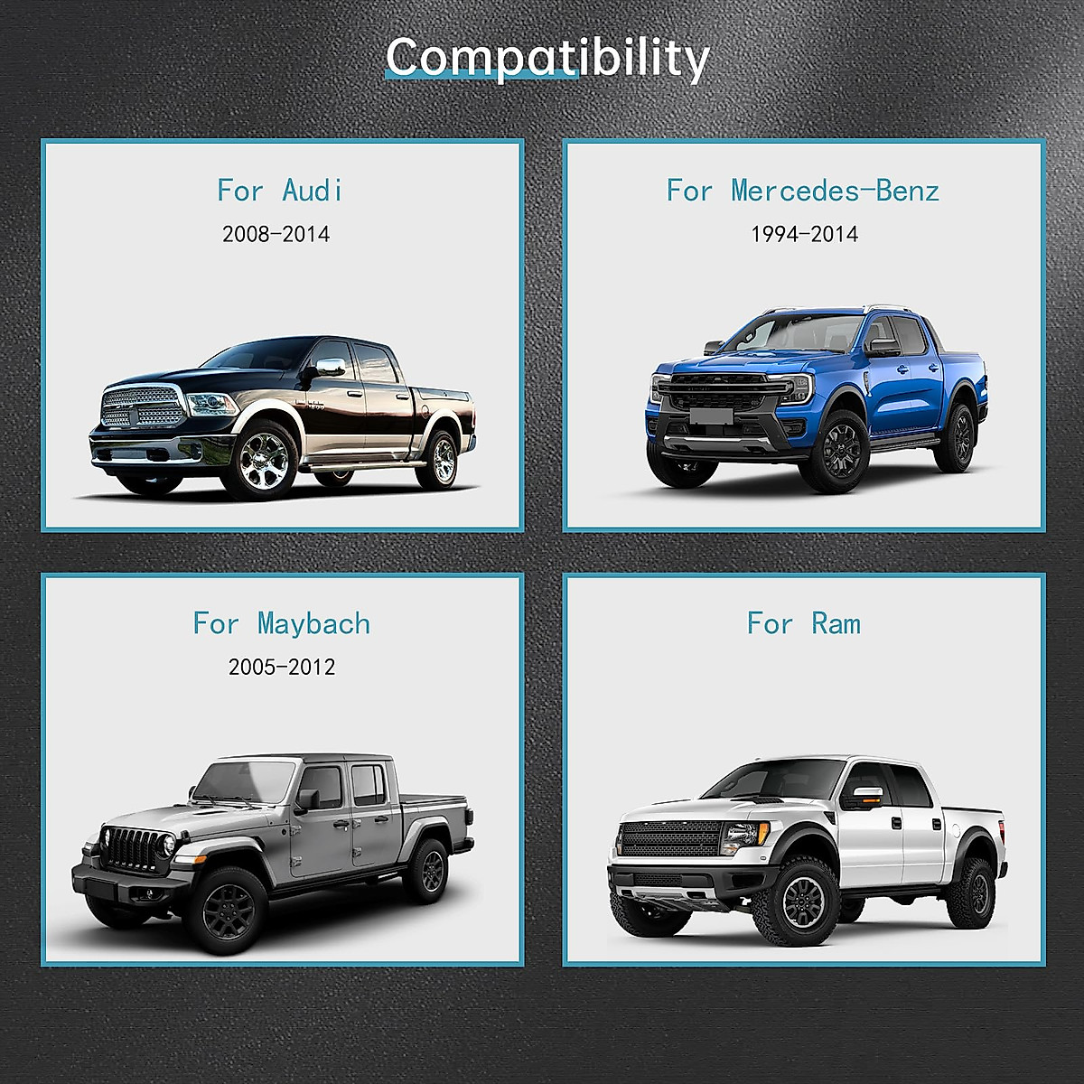 MOTORHOT 2Pcs 20mm Wheel Spacers Adapters 5x112mm to 5x114.3mm 5 Lug Hub 14x1.5 Studs 10 Lug Nuts Replacement for Audi 2008-2014 Mercedes-Benz 1994-2014 Maybach 2005-2012