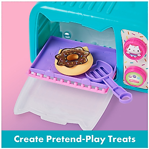 Gabby’s Dollhouse, Bakey with Cakey Oven, Kitchen Toy with Lights and Sounds, Toy Kitchen Accessories and Play Food, Kids Toys for Ages 3 and up