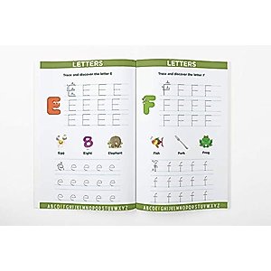 Bright Autism Trace and Learn to Write Workbook, Trace line, Shapes, Numbers and Letters workbook for Kids, Preschool Workbook, Pre-Writing, Pre-Reading