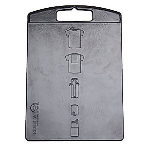Household Essentials 195 Shirt Folding Board For Laundry | Folds T-Shirts, Polos And Dress Shirts , Black