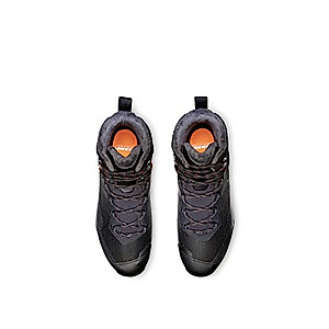 Mammut Men's Mid-Top Trekking & Hiking Shoes, black, 10.5 US
