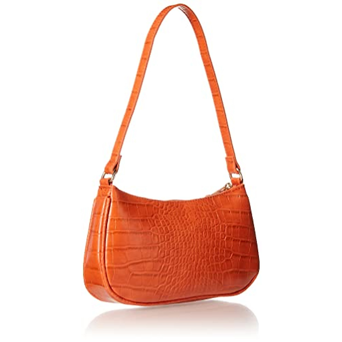 The Drop Women's Melanie Small Shoulder Bag, Fire Orange, One Size