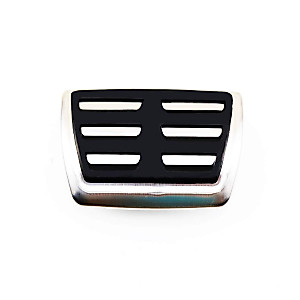 MYMOCCY Gas Accelerator Brake Footrest Pedal Cover Compatible for Q7 Q8 2017-2024, Compatible for Porsche Cayenne 2020-2024, Compatible for Touareg 2019-2024 Accessories No Drill