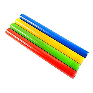 BESPORTBLE 4Pcs Relay Baton Aluminum Track Baton Field Race Batons Running Racing Competition Tools for Students Office Clark Outdoor 2.8cm