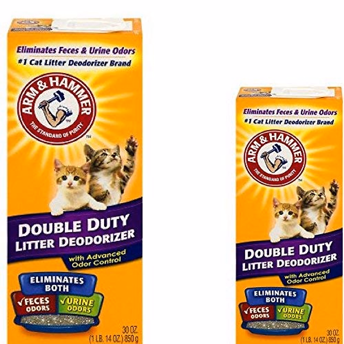 Arm & Hammer Cat Litter Deodorizer Powder, 30 Ounce (Pack of 2)