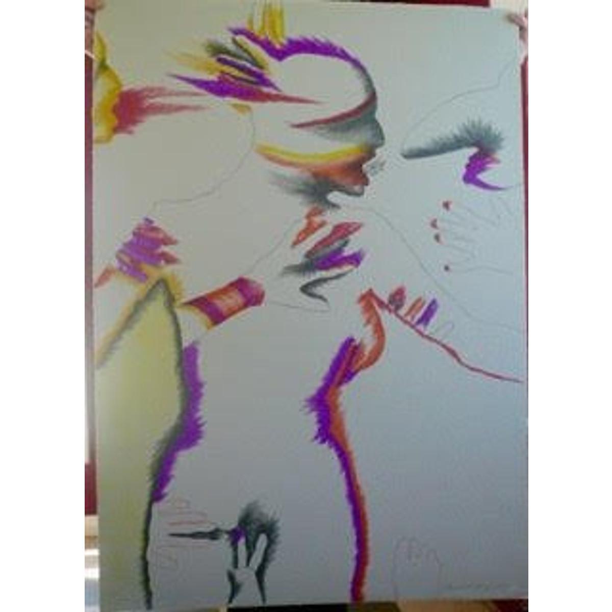 MARISOL ESCOBAR ORIG. LTD. ED.SIGNED DESIG. #A