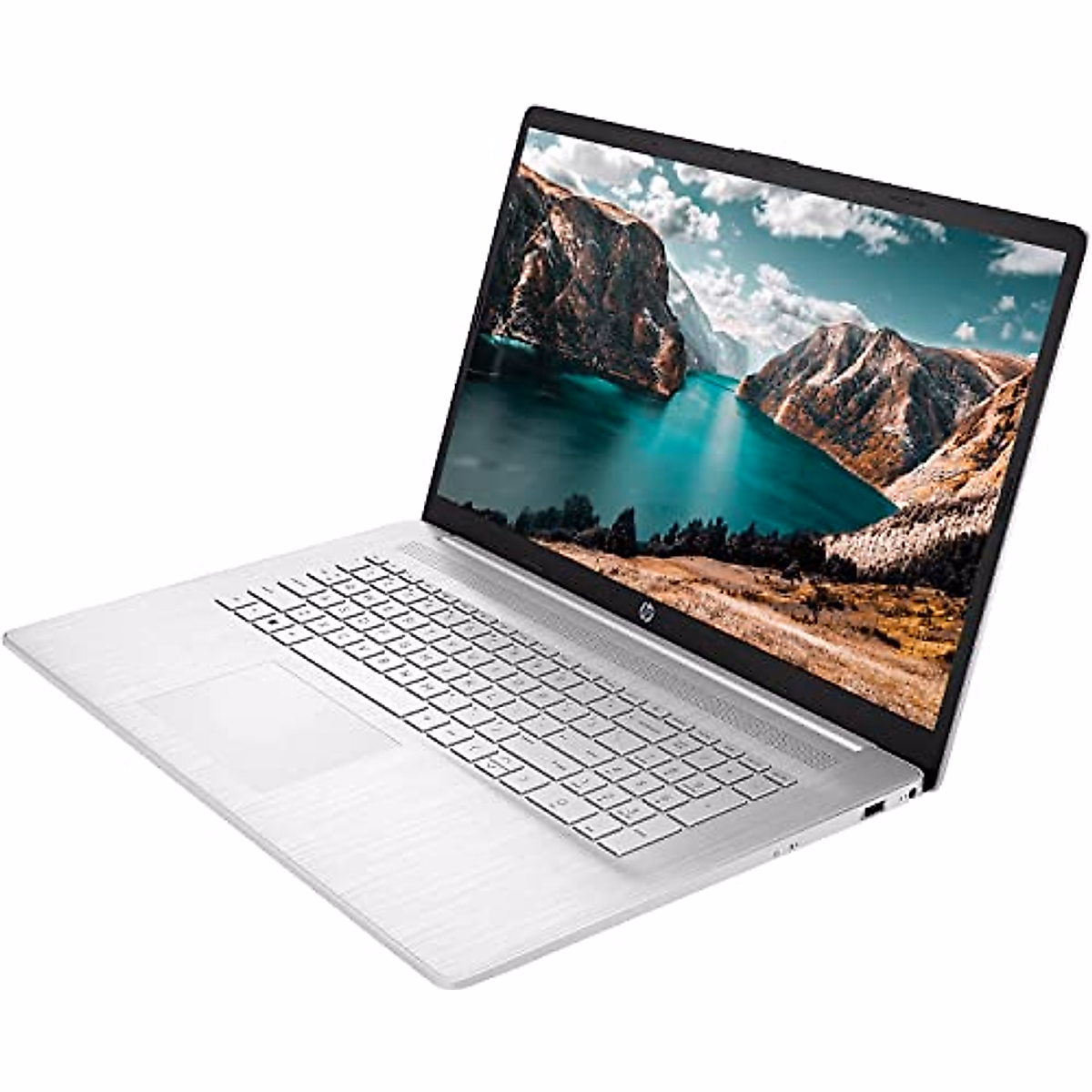 HP 17 Laptop, 17.3" HD+ Touchscreen, Intel Core i7-1255U Processor, 64GB RAM, 1TB SSD, Webcam, HDMI, Backlit Keyboard, Wi-Fi, Windows 11 Home, Silver