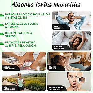 Normace Foot Pads for Better Sleep and Releasing Stress (20 PCS)- High -End Japanese Quality Pads with Natural Ginger Powder