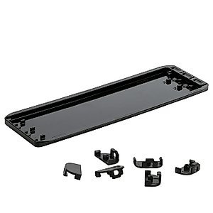 ARES 60142 - SOCKET VAULT 3-Piece 17.5-Inch Socket Rail Organizer Tray – Reinforced Plastic Tray Locks 3 17-Inch Aluminum Rails in Place – Includes 6 Locking End Caps for ARES Aluminum Socket Rails