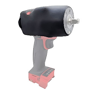 Protoco Protective Cover for Milwaukee 2960 Mid Torque Impact Wrench, Tool Cover, Black