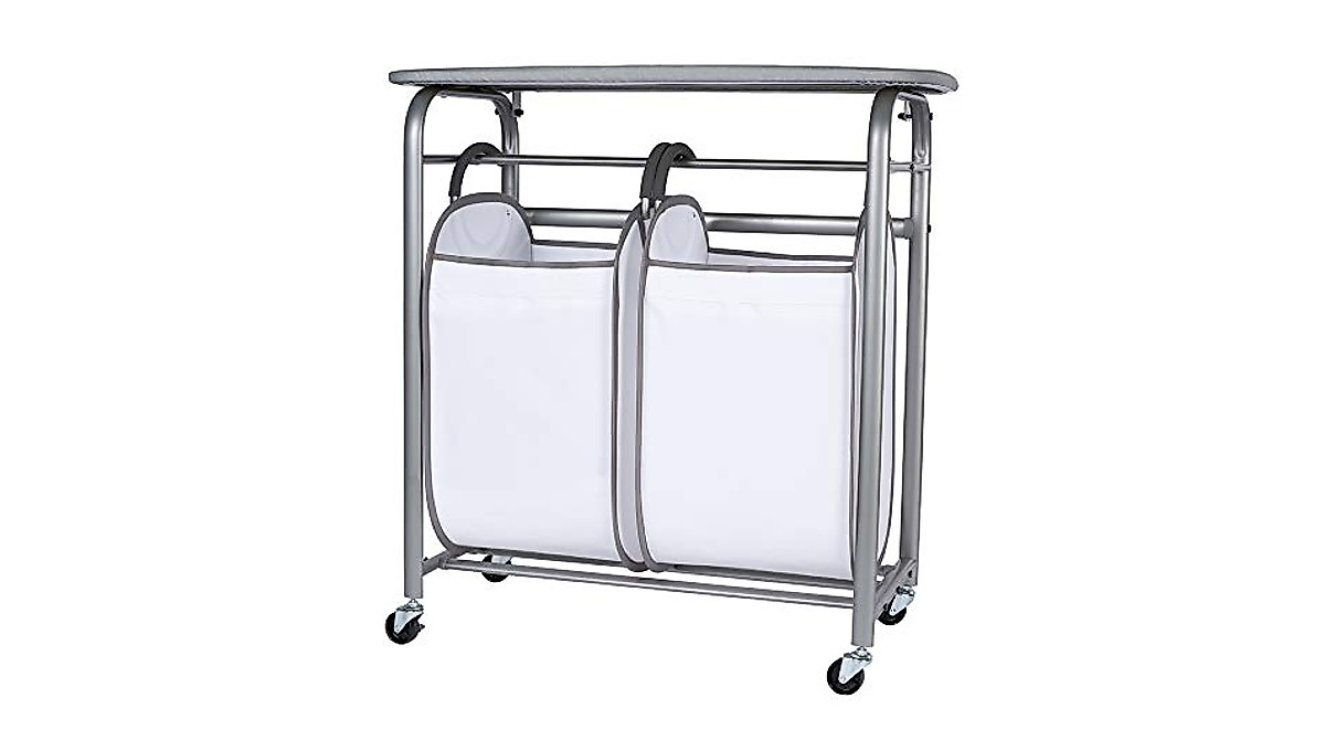 neatfreak Double Laundry Sorter with Ironing Table