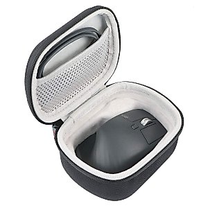 Khanka Hard Travel Case Replacement for Logitech MX Master 3 / 3S Advanced Wireless Mouse (black)