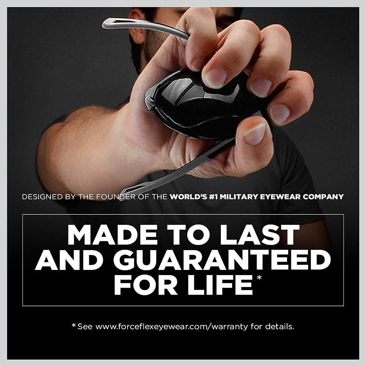 FORCEFLEX Heat | Flexible, Unbreakable Sports and Running Sunglasses for Men and Women