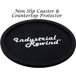 Clear Glass Soap Dispenser with Chrome Metal Pump - Wide Mouth 16oz Glass Bottle Includes Non Slip Bottom and Counter top Protector. (Clear/Chrome)