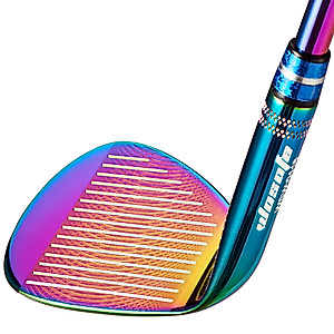 Golf Sand Wedge Club Men Right Hand lob Chipping - Suitable for Tournament Play,Quickly Cuts Strokes from Your Short Game Colorful