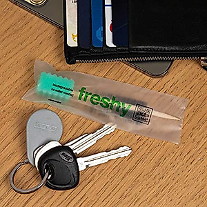 Biodegradable Super Freshy - Waterless Pre-Pasted Disposable Toothbrush | Better Than Gum, Easier Than a Toothbrush - After Coffee | After Lunch | On The Go Clean Mouth Solution - 20 Count…