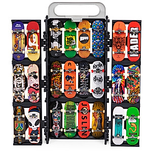 Tech Deck, Play and Display Transforming Ramp Set and Carrying Case with Exclusive Fingerboard, Kids Toy for Ages 6 and up