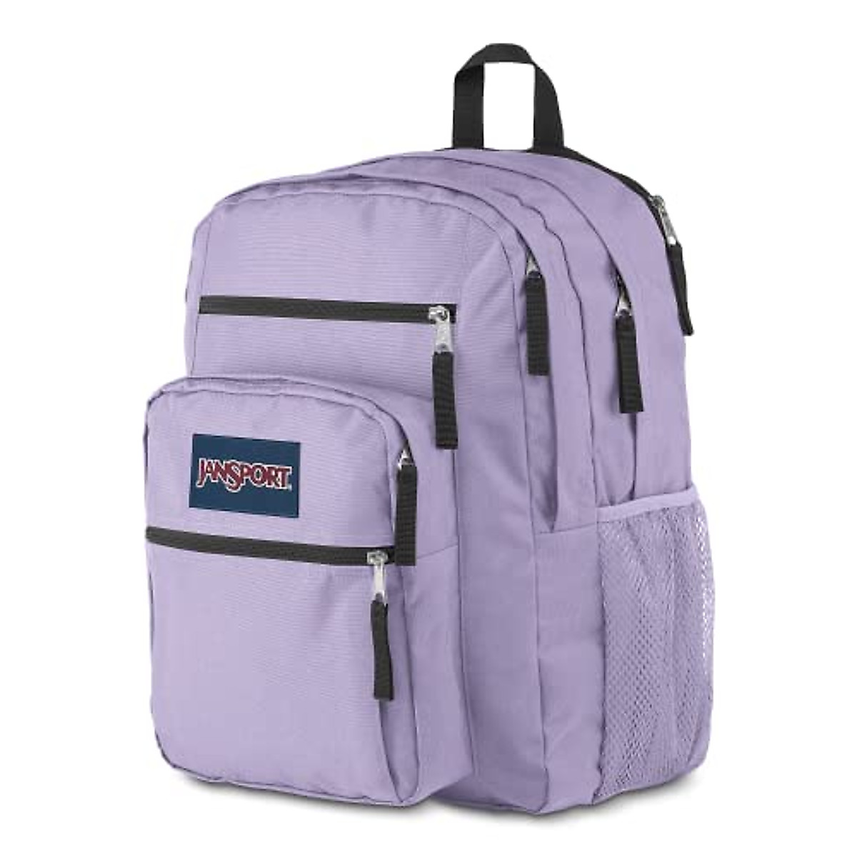 JanSport Big Laptop Backpack for College - Computer Bag with 2 Compartments, Ergonomic Shoulder Straps, 15” Laptop Sleeve, Haul Handle - Book Rucksack, Pastel Lilac
