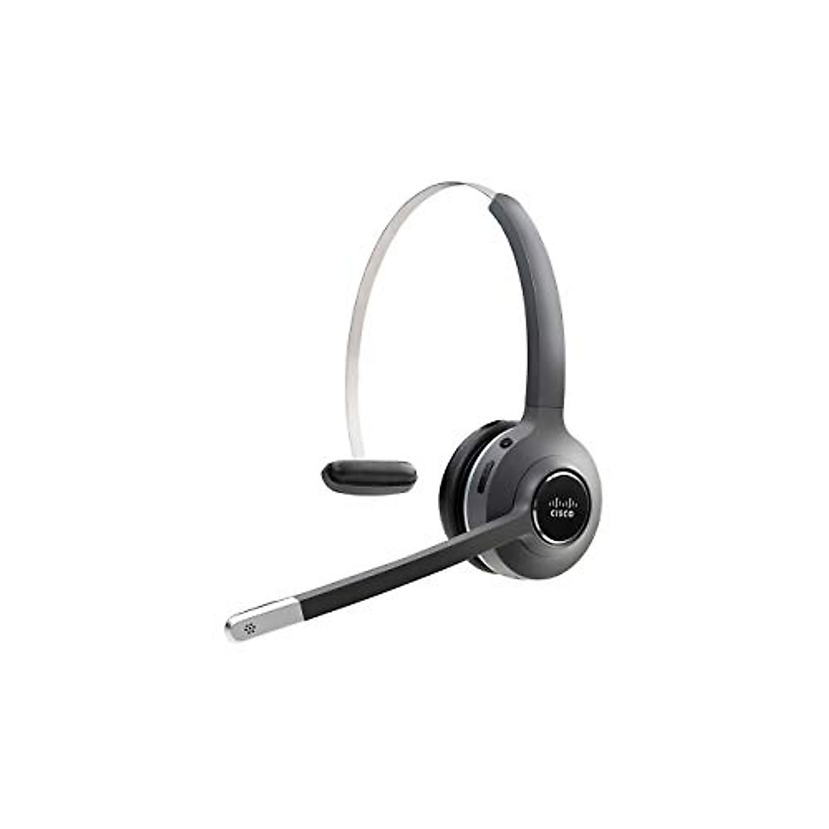 Cisco Headset 561, Wireless Single On- Ear DECT Headset with Multi-Source Base for US & Canada, Charcoal, (CP-HS-WL-561-M-US=) (Renewed)