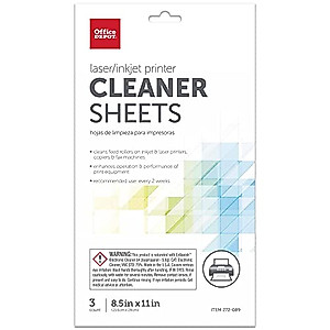 Office Depot OD2537 Printer/Copier/Fax Cleaning Kit, OD2537