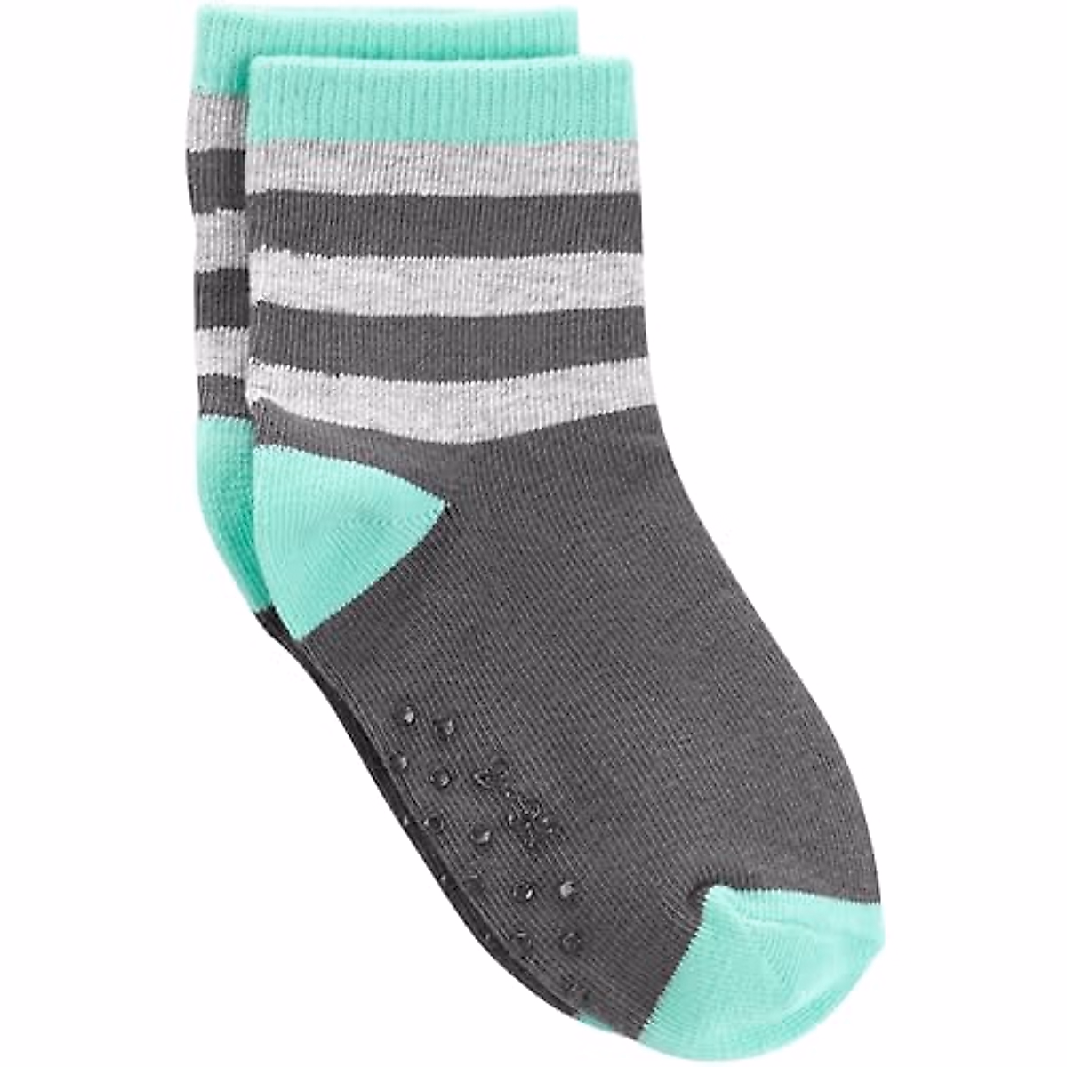 Simple Joys by Carter's Baby 12-Pack Socks, Multicolor/Dinosaur/Stripe, 2-3T