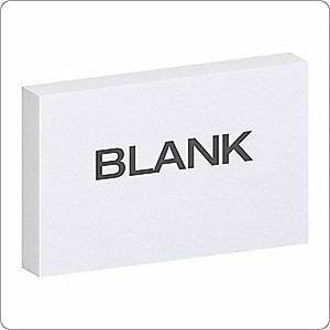 Oxford 50EE Blank Index Cards, 5" x 8", White, 500 Cards (5 Packs of 100) (50)