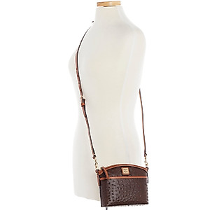Dooney & Bourke Ostrich Domed Crossbody Shoulder Bag