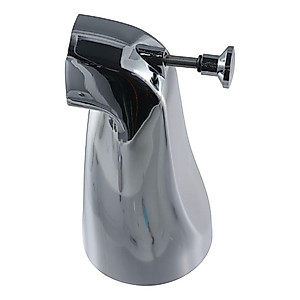 iuniq 2 Function Tub Spout,Wall Front Mount Compatible Slip On Diverter Tub Spout,Universal Stainless Steel Silver Durable Easy to Install Bathroom Bathtub Faucet