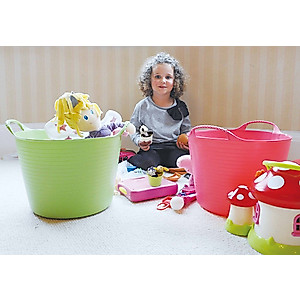 TubTrug SP14O Small Orange Flex Tub, 14 Liter