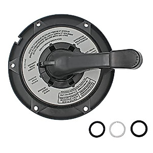 LUKYER SPX0714BA Key Cover and Handle Assembly，Compatible with Hayward Multi-Port Valves Model SP0714T,Also Compatible with Pro Series Side and top Mount Sand Filter Models S210S, S220T2.