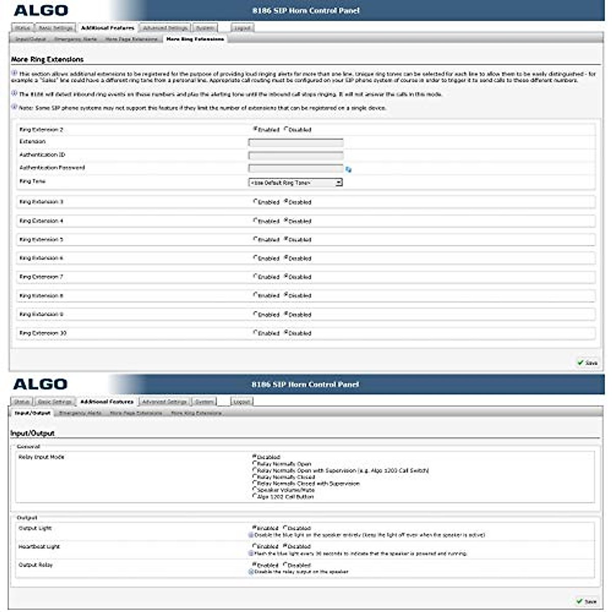 Algo 8186 SIP Paging Speaker and IP Loud Ringer