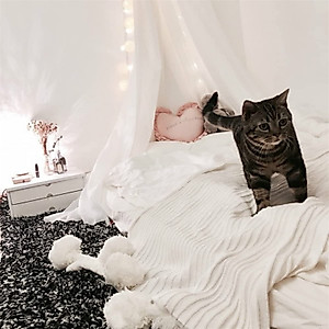 Indoor LED Fairy Lights, Battery Powered Warm White Decoration Cotton Ball Night light For Party Wedding Garden Home Patio Lawn Kids Bedroom Holiday Valentine's Day Decor Garden School kindergarten de