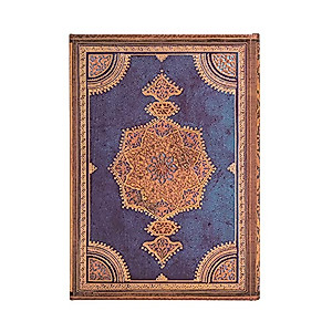 Safavid Indigo (Safavid Binding Art) Midi 12-month Dayplanner 2024