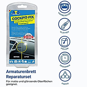 ATG Dashboard Repair Kit | Dash Repair | Dash Repair Kit | Leather and Vinyl Repair kit | Dashboard Repair | Dash Kit | Cracked Dashboard Repair Kit | Vinyl Repair Kit | Dashboard Repair | Epoxy Glue