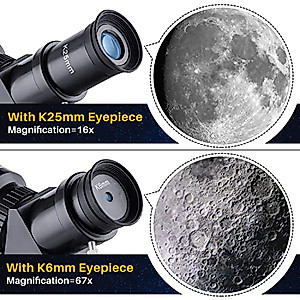 Upgraded Telescope HD 400/70mm Telescope for Kids Adults Refractor Astronomy Telescope - Watching The Moon, Bird Watching, Viewing The Natural Scenery, Viewing The City Scenery, Watching The Animals
