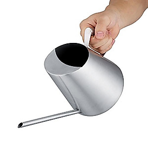 Watering Can Indoor Plants 1500ml/53oz Stainless Steel Watering Can Watering Can Brushed Garden Planting for House Bonsai and Flowers