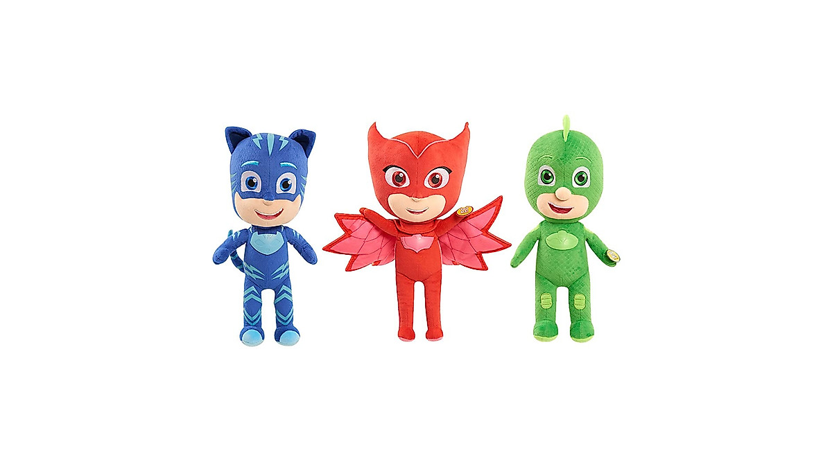 PJ Masks Gekko Plush - Sing & Talk Toy for Kids